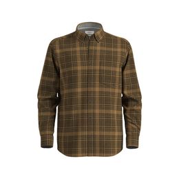 s.Oliver Button Up Shirt male Brown size XL