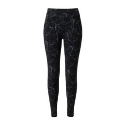 Urban Classics Leggings Damen Gr&ouml;&szlig;e XL rauchblau / schwarz / wei&szlig;