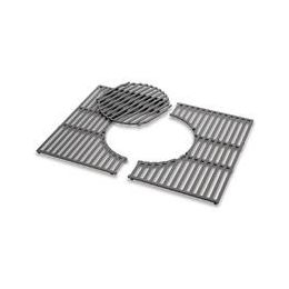 Weber Gourmet BBQ System Grillrost f&uuml;r GENESIS II 300 anthrazit, 3-teilig, Gusseisen