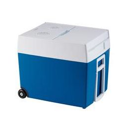 Mobicool MT48W, Kühlbox blau/weiß, AC/DC Kapazität: 48 Liter Funktion: Kühlen, Temperatur halten Kühlung: Thermoelektrisch Anschluss: 230 Volt, 12 Volt KFZ