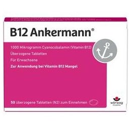 WÖRWAG PHARMA B12 Ankermann überzogene Tabletten 50 St