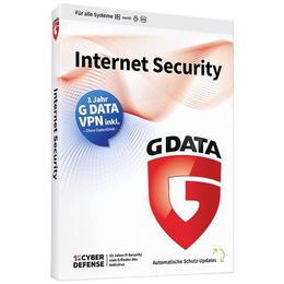 G-Data Internet Security + VPN Sonderedition Jahreslizenz, 3 Lizenzen Android, iOS, Mac, Windows Antivirus, Sicherheits-Software