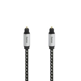 Hama 00205448 Audio-Kabel 3 m TOSLINK Schwarz Optisches-Kabel