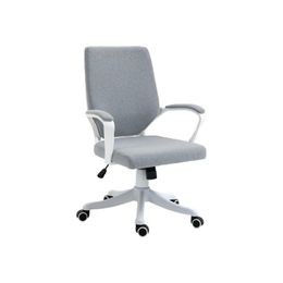 Vinsetto Bürostuhl Schreibtischstuhl Home-Office-Stuhl mit Wippenfunktion (set
