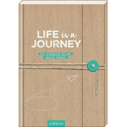 Ars Edition Notizbuch Life is a Journey