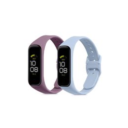 kwmobile Uhrenarmband 2x Sportarmband für Samsung Galaxy Fit 2