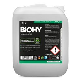 BiOHY Schmierseife 1 x 10 Liter Kanister Vinyl- und Designbodenreiniger (1-St)