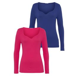 Vivance Shirt female Blue, Pink size 32/34