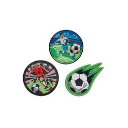 DerDieDas® Schulranzen DerDieDas ErgoFlex Schulranzenset 5-teilig Soccer Green