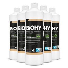 BiOHY Kaffeevollautomaten Entkalker 6er Pack (6 x 1 Liter Flasche) Flüssigentkalker (6-St)