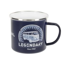 VW Collection by BRISA Tasse Volkswagen Große Emaille Kaffee-Tee-Tasse-Becher-Haferl