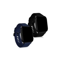 kwmobile Uhrenarmband 2x Sportarmband für Huami Amazfit GTS 2 Mini