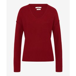 Brax Damen Pullover Style LANA, Rot, Gr. 34