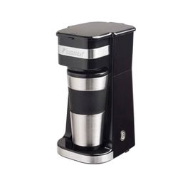 Persönliche Kaffeemaschine mit 1 Tasse 420 ml – automatische Abschaltung ERP-Standard – 750 w – in Schwarz/Edelstahl - ACM112Z Bestron