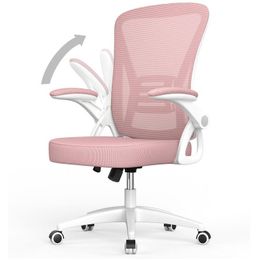 Bigzzia - Bürostuhl Ergonomischer Bürostuhl - Schreibtischstuhl Computer Stuhl drehstuhl mit Netz-Design-Sitzkissen - Maximale Belastbarkeit