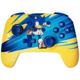 PowerA Nintendo Switch - Controller Sonic Boost kabelgebunden Switch-Controller, blau|gelb