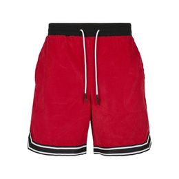 Cayler & Sons CAYLER & SONS Stoffhose Cayler & Sons Herren CSBL Reverse Banned Cord Shorts (1-tlg), rot