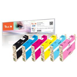 Peach Spar Pack Tintenpatronen ersetzt Epson T0487