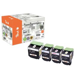 Peach Spar Pack Tonermodule ersetzt Lexmark C540H2