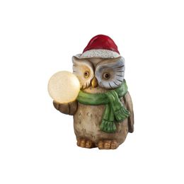 HGD Holz-Glas-Design Weihnachtsfigur Weihnachtsfigur 41 cm Weihnachtseule XL (Stück