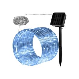 VOLTRONIC LED-Lichterschlauch VOLTRONIC® 100 LED Solar Batterie Lichterschlauch