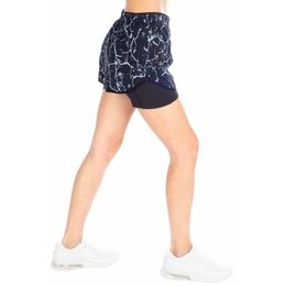 Kaymountain Trekkingshorts Damen Running 2in1 Shorts Wander Hose Stromboli UL Navy-Sky 40