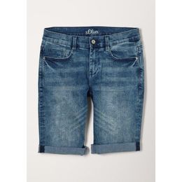 s.Oliver Regular-fit-Jeans Hose 3/4