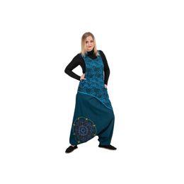 Kunst und Magie Haremshose Latzhose Haremshose Jumpsuit 70er Overall Hippie Boho Ibiza Style