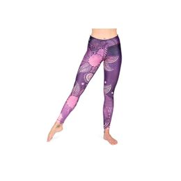 Niyama Yogaleggings Yoga Leggings Purple Blossom (Standard