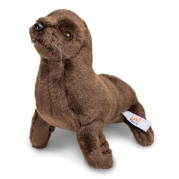 Uni-Toys Kuscheltier Seelöwe braun