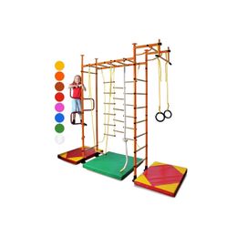 NiroSport Sprossenwand Sprossenwand Kinderzimmer M3 Kletterwand indoor aufbau ohne bohren