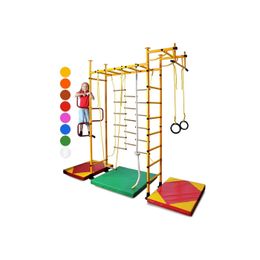 NiroSport Sprossenwand Sprossenwand Kinderzimmer M3 Kletterwand indoor aufbau ohne bohren