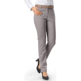 RAPHAELA by Brax Stoffhose RAPHAELA BY Brax Baumwoll-Hose Laura taupe Slim Fit 5-Pocket Form