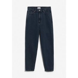 armedangels Boyfriend-Jeans MAIRAA BLACKBLUE Damen Mom Fit aus Bio-Baumwolle (1-tlg) 5-Pocket-Style