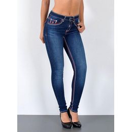 ESRA Skinny-fit-Jeans J420 Damen Skinny Jeans