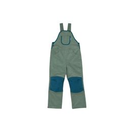 Finkid Outdoorhose Finkid Loiri Cord Latzhose Green Bay/Deep Teal 80/90