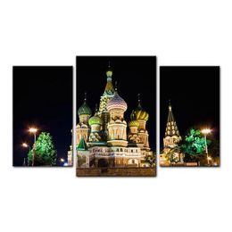 Bilderdepot24 Leinwandbild Basilius Kathedrale in Moskau