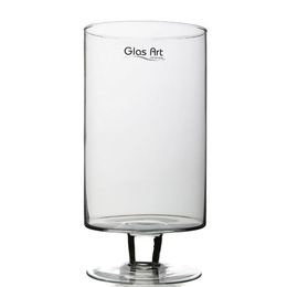 GlasArt Tischvase Glas-vase mit Fuß