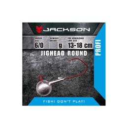 Jackson Fishing Jighaken, Jackson VMC Jighead Round 6/0 für Köderlänge 13–18 cm 17g