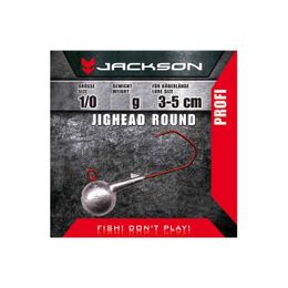 Jackson Fishing Jighaken, Jackson VMC Jighead Round 1/0 für Köderlänge 3-5 cm 21g