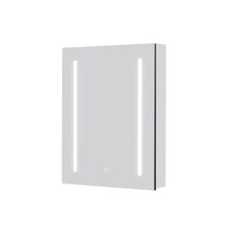 duschspa Badezimmerspiegelschrank 45-80 cm LED Spiegelschrank Touch Schalter