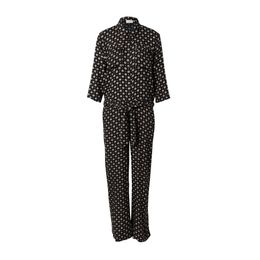 Kaffe Jumpsuit 'Rutie' Damen Gr&ouml;&szlig;e S camel / kitt / schwarz