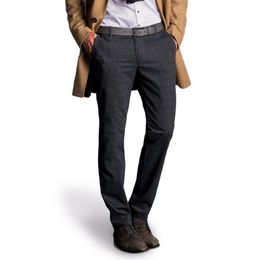 aubi: Stoffhose aubi Modern Fit Herren Businesshose Anzughose Wool Look Chino Modell 588