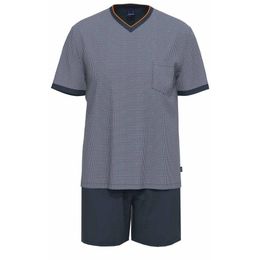 Ammann Schlafanzug Herren Shorty Pyjama (2 tlg) Baumwolle