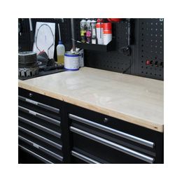 AYLO Tischdecke PVC Werkbank Schutzauflage Matt 2 mm Werkstatt Arbeitsplatte Schutzfolie (Größen wählbar)