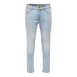 Only & Sons ONLY & SONS Slim-fit-Jeans Slim Fit Jeans Basic Hose Denim Pants ONSLOOM 4788 in Blau