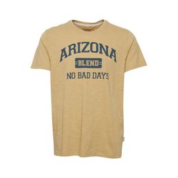 Blend T-Shirt Logo T-Shirt NO BAD DAYS 6243 in Sand