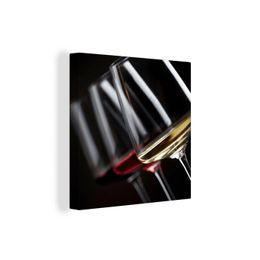 OneMillionCanvasses® OneMillionCanvasses® Leinwandbild Weinglas