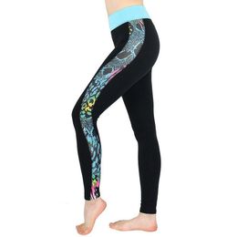 dy_mode Yogaleggings Damen Fitness Leggings Yogaleggings Sporthose Bequem mit elastischem Bund