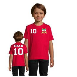 Blondie & Brownie Blondie & Brownie T-Shirt Kinder Iran 10 Sport Trikot Fußball Handball Weltmeister Meister WM